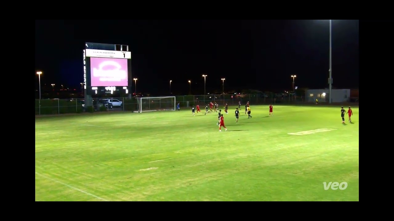 Save after free kick cross - USL Academy - Andrew Schneider Aug 16 ...