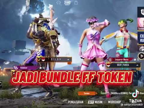 ehem ehem !!! ada yang cosplay jadi bundle ff token yak !! canda game sebelah 🤣🤣🤣
