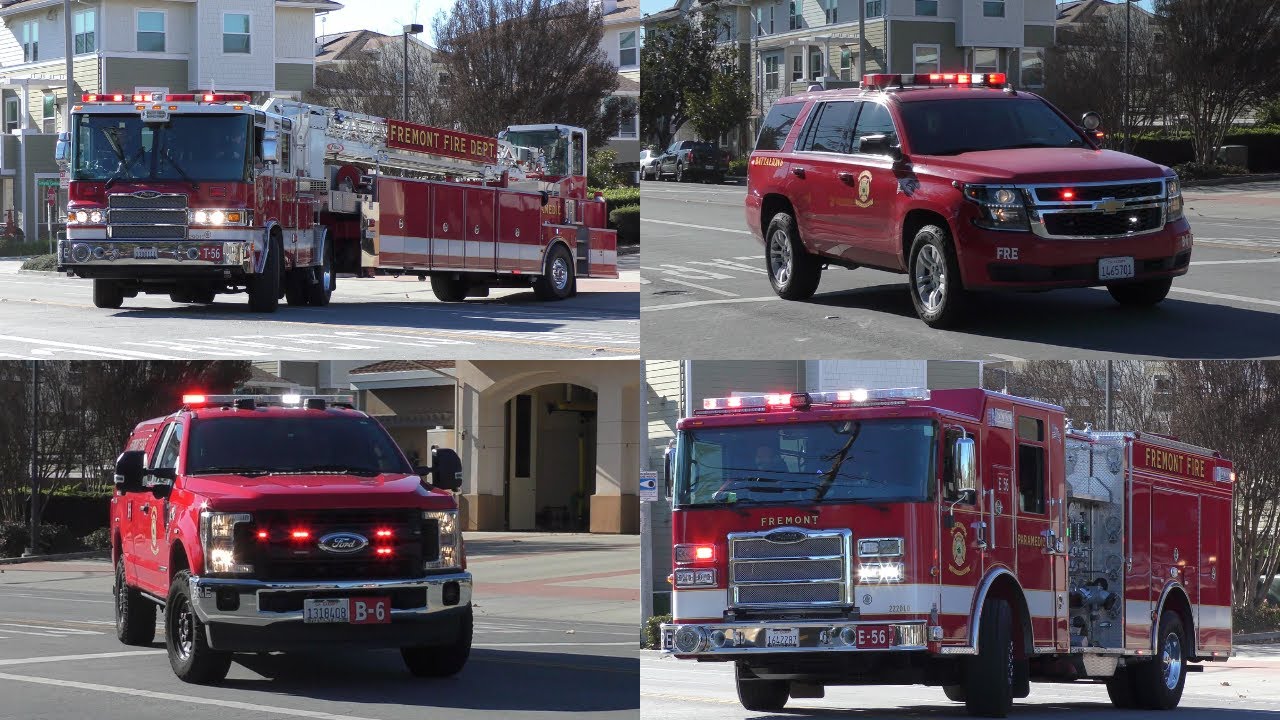 Fremont Fire Dept. *NEW ADDITION* Truck 56, Engine 56, Battalion 6 ...