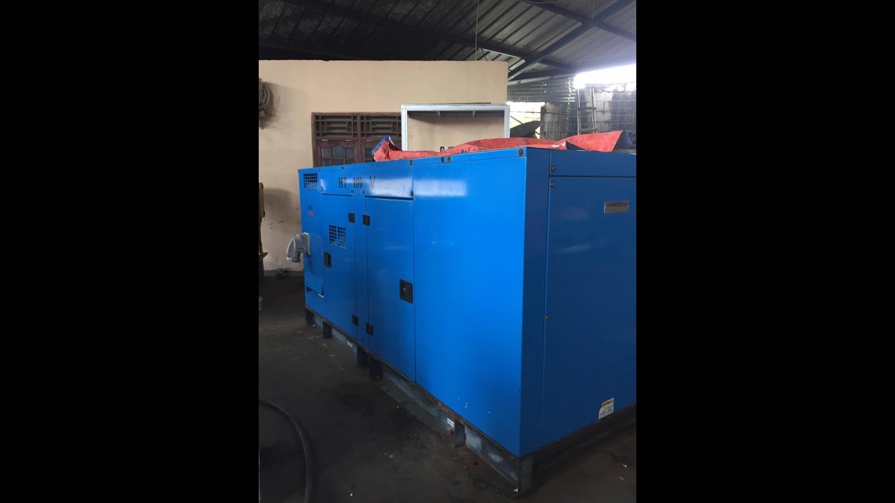 Genset Bekas VOLVO TAD531GE 100 kVA Silent (Load Test) - YouTube