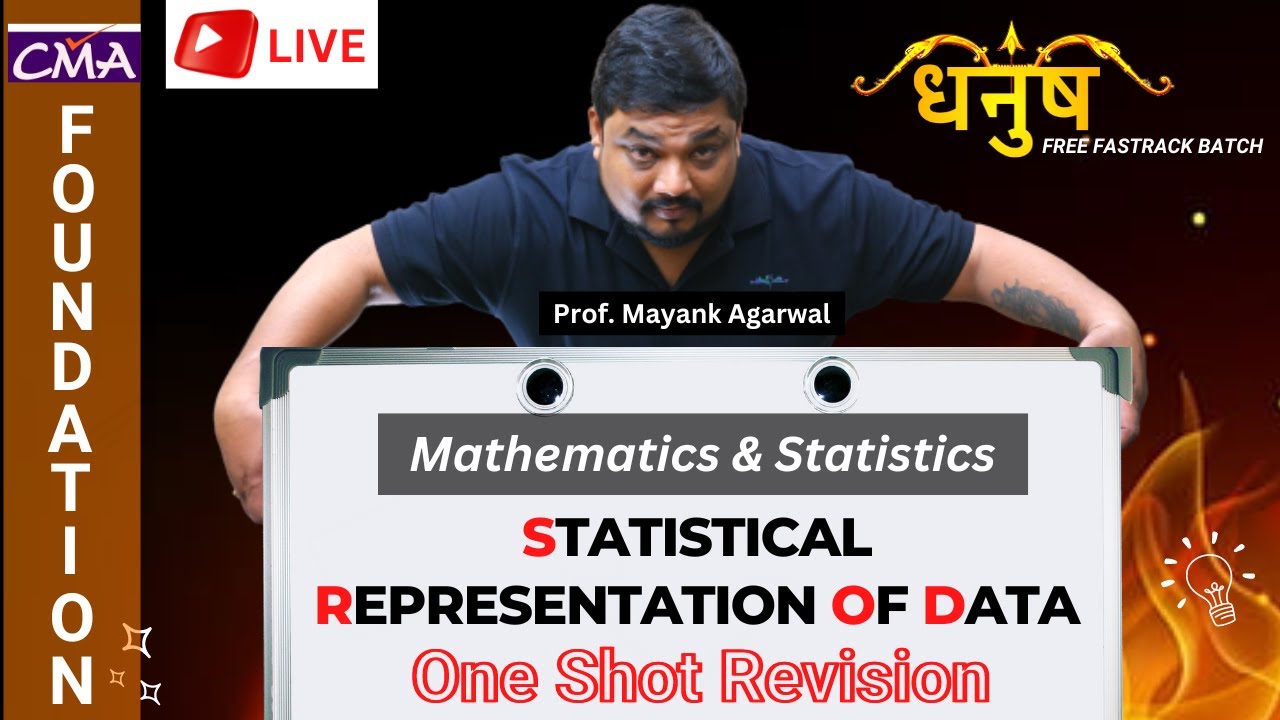 Statistical Representation of Data | Full Revision | CMA Foundation ...