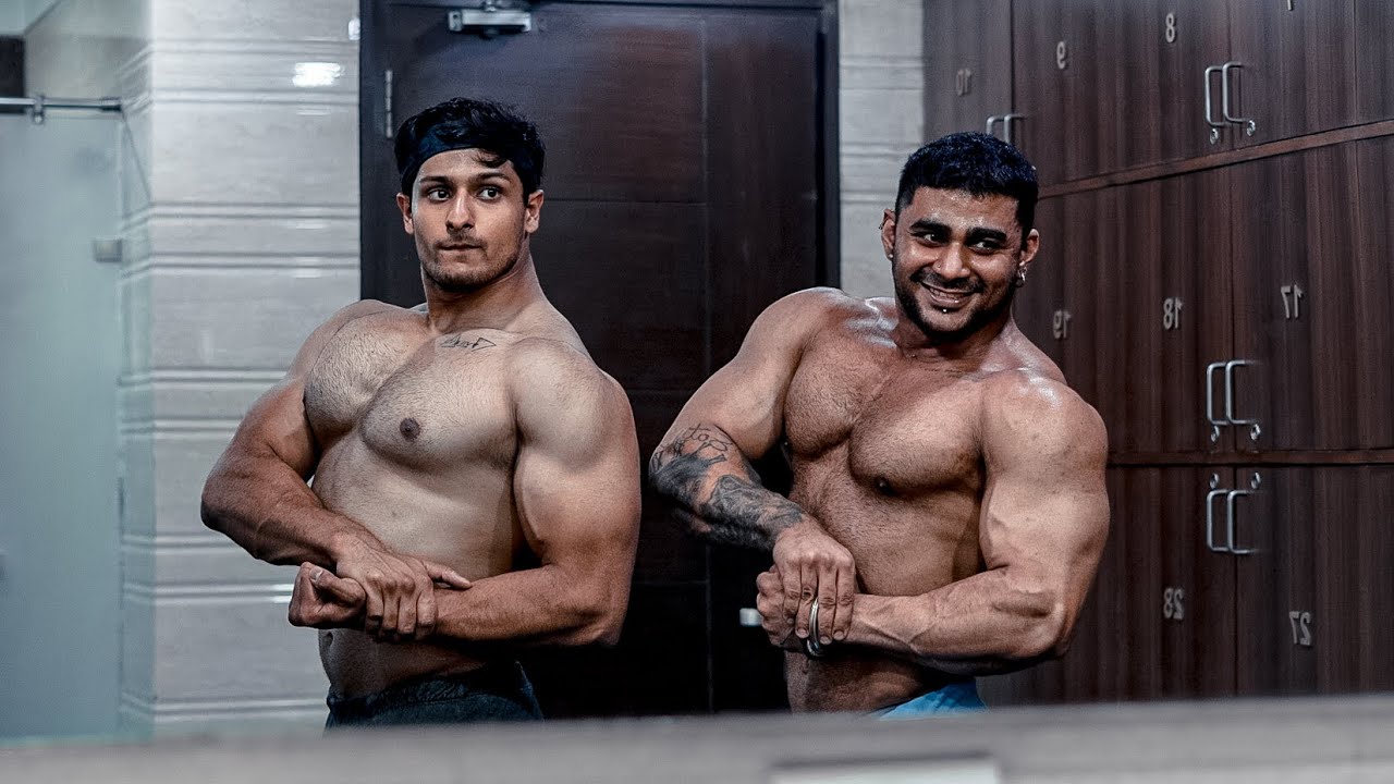 Heavy Chest Sesh w/ Men’s Physique Athlete Farhan Baig - YouTube