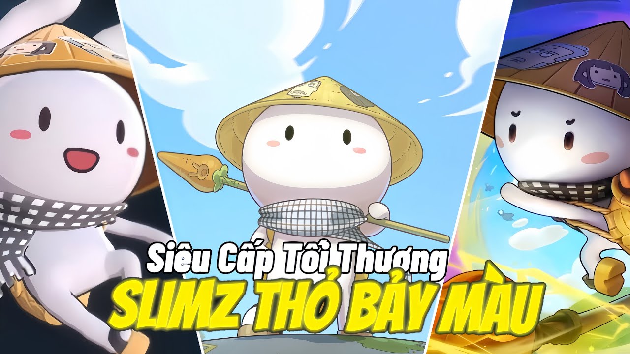 CHỒN MỘT NGÀY LEO RANK VỚI SKIN SLIMZ THỎ BẢY MÀU SIÊU CẤP TỐI THƯỢNG ...