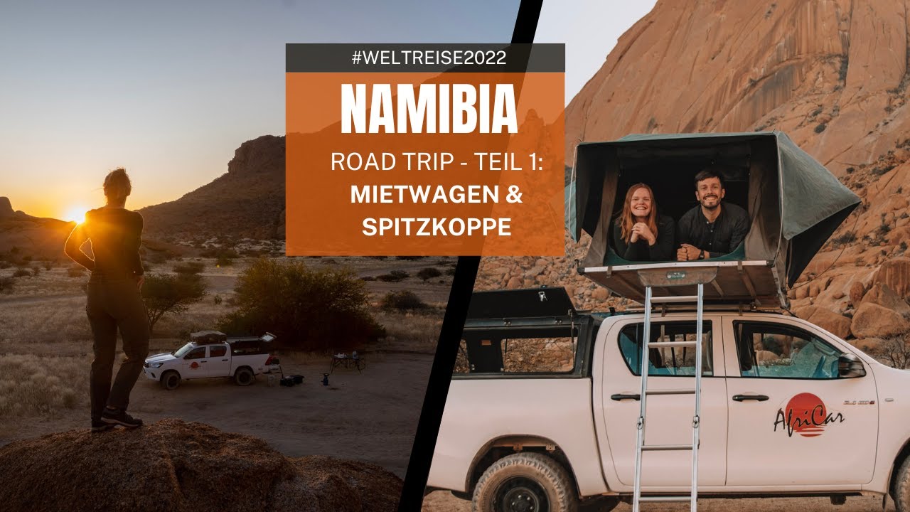 Mietwagen in Windhuk & Spitzkoppe / Namibia Roadtrip - Teil 1 - YouTube