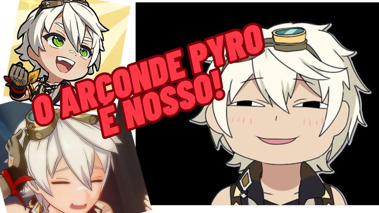 O ARCONDE PYRO ESTA CONOSCO! WELCOME BENNET - GENSHIM MAS SÓ COM OS ...