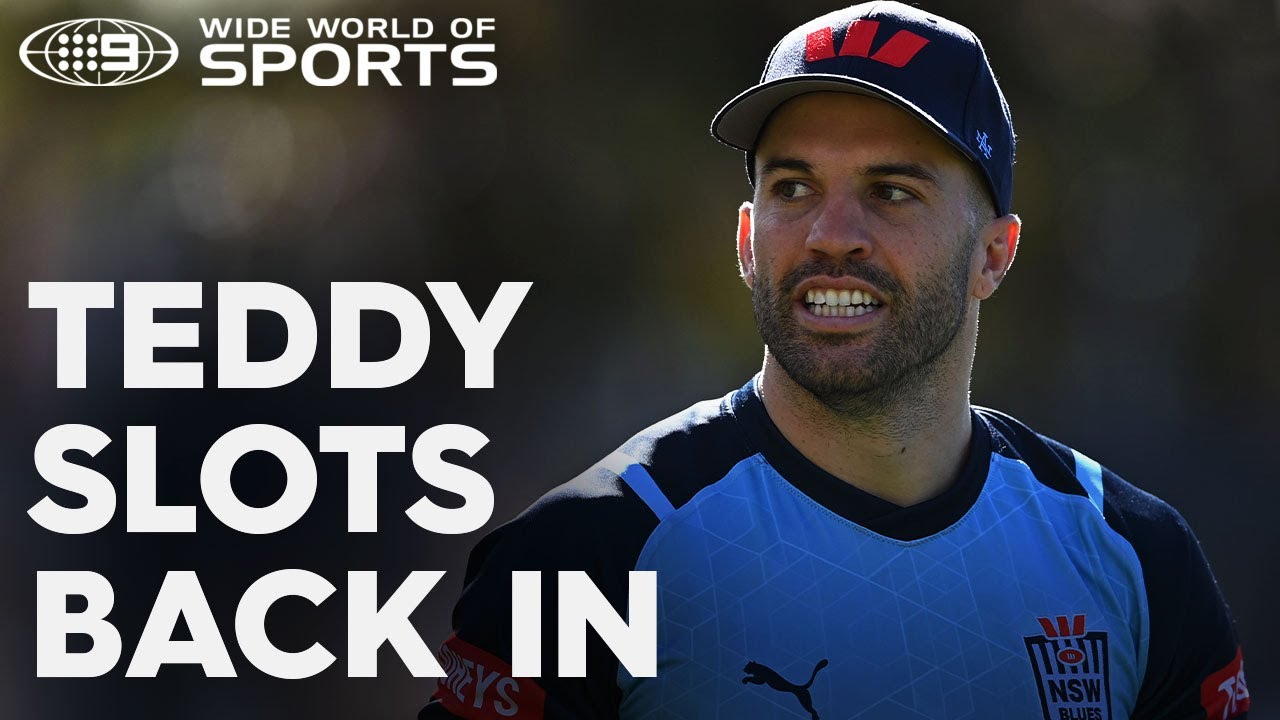 Teddy getting stuck into Blues training after recall - YouTube