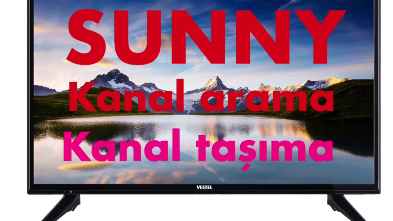 SUNNY tv kanal arama LCD akıllı tv kanal tarama nasıl yapılır - YouTube