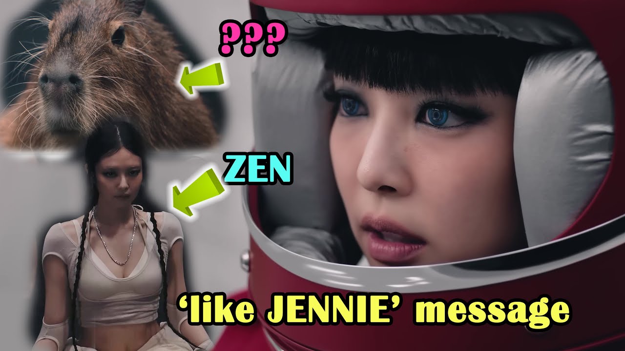 Why a Capybara appeared on 'like JENNIE' music video - 'like JENNIE ...