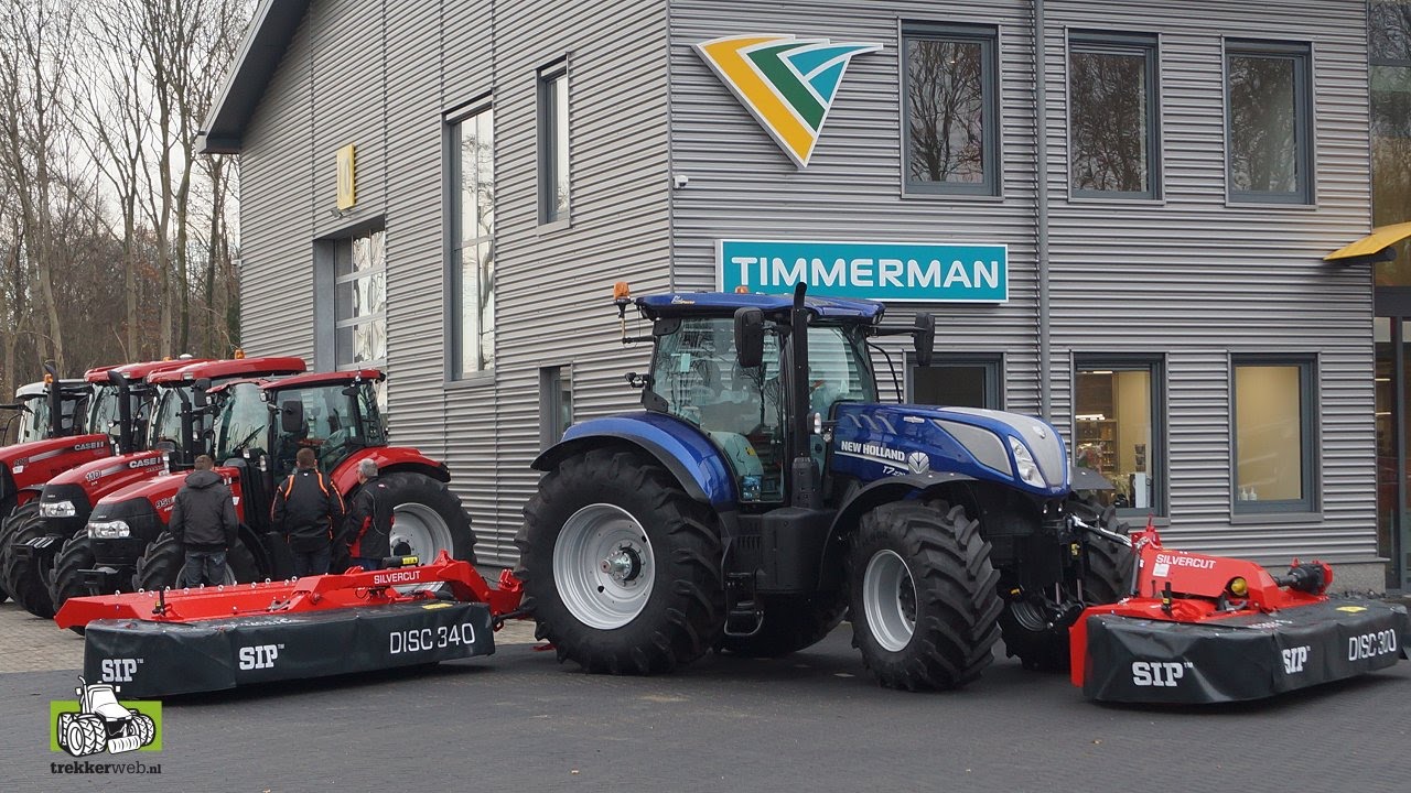 Openingsshow nieuw pand Timmerman B.V. Witharen Trekkerweb - YouTube