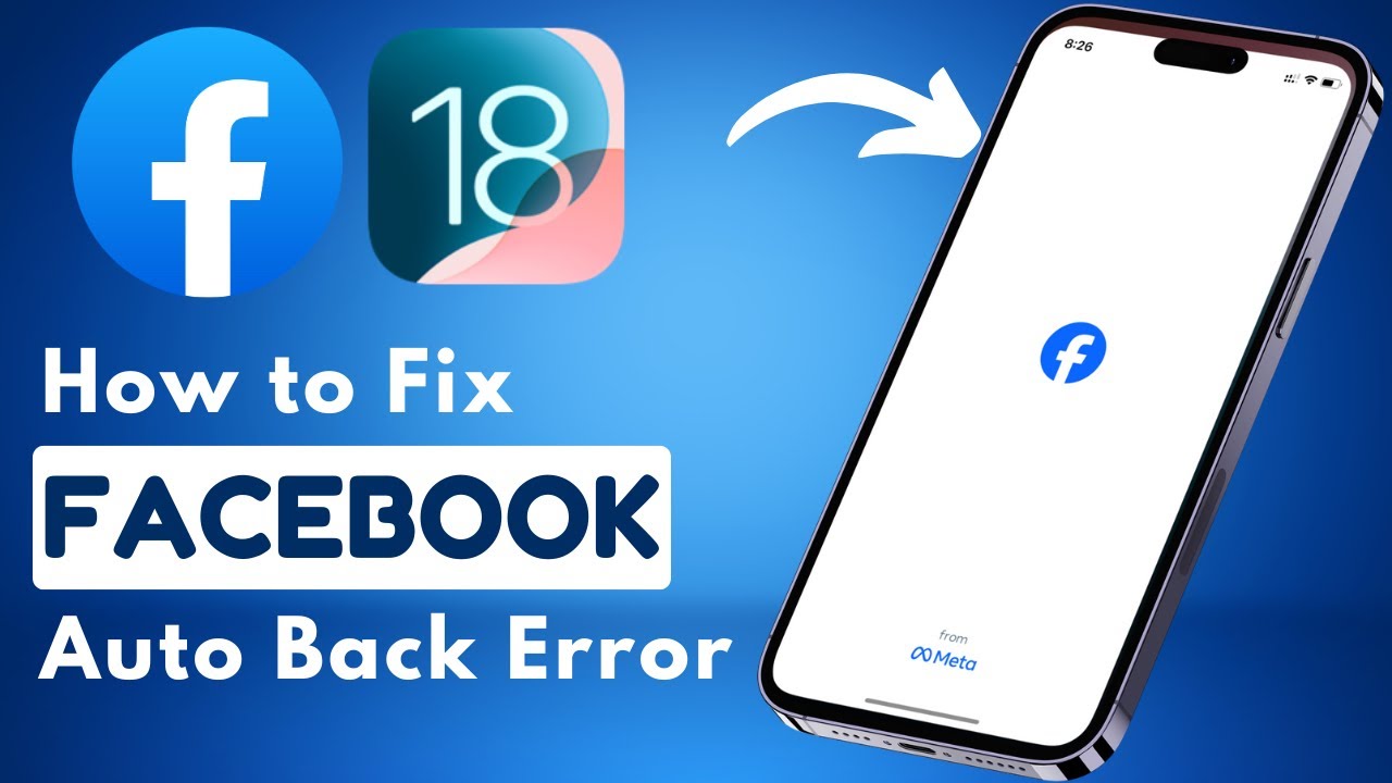 How to Fix Facebook App Auto Back Problem / iPhone / Android - YouTube