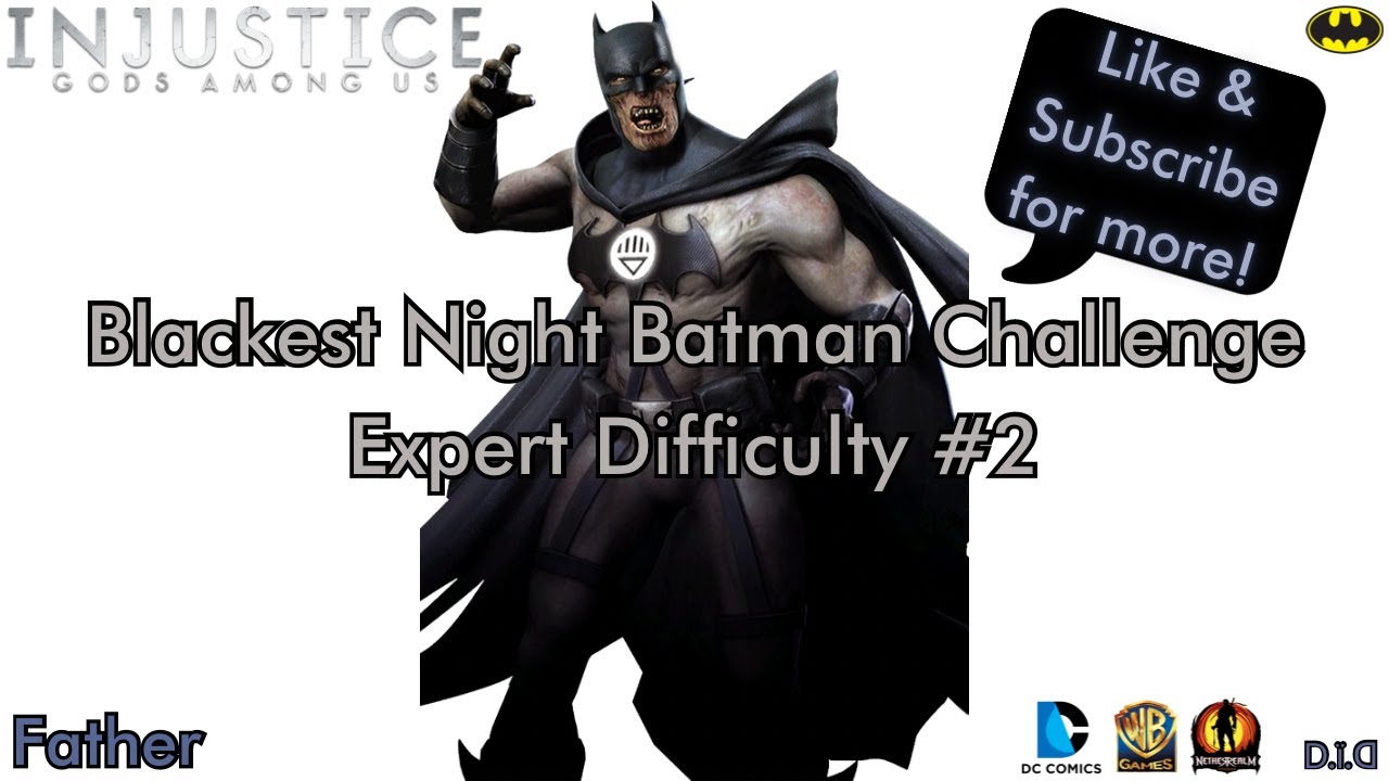Blackest Night Batman Injustice Card