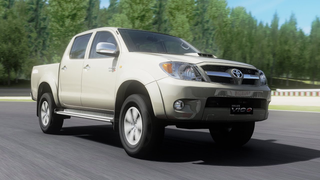 Toyota Hilux Vigo 2005 PXN V10 Steering Wheel Assetto Corsa - YouTube