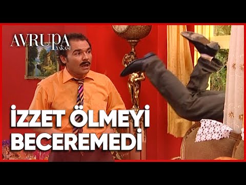 İzzet kendini Burhan'ın evinden aşağı atıyor -  Avrupa Yakası 129. Bölüm