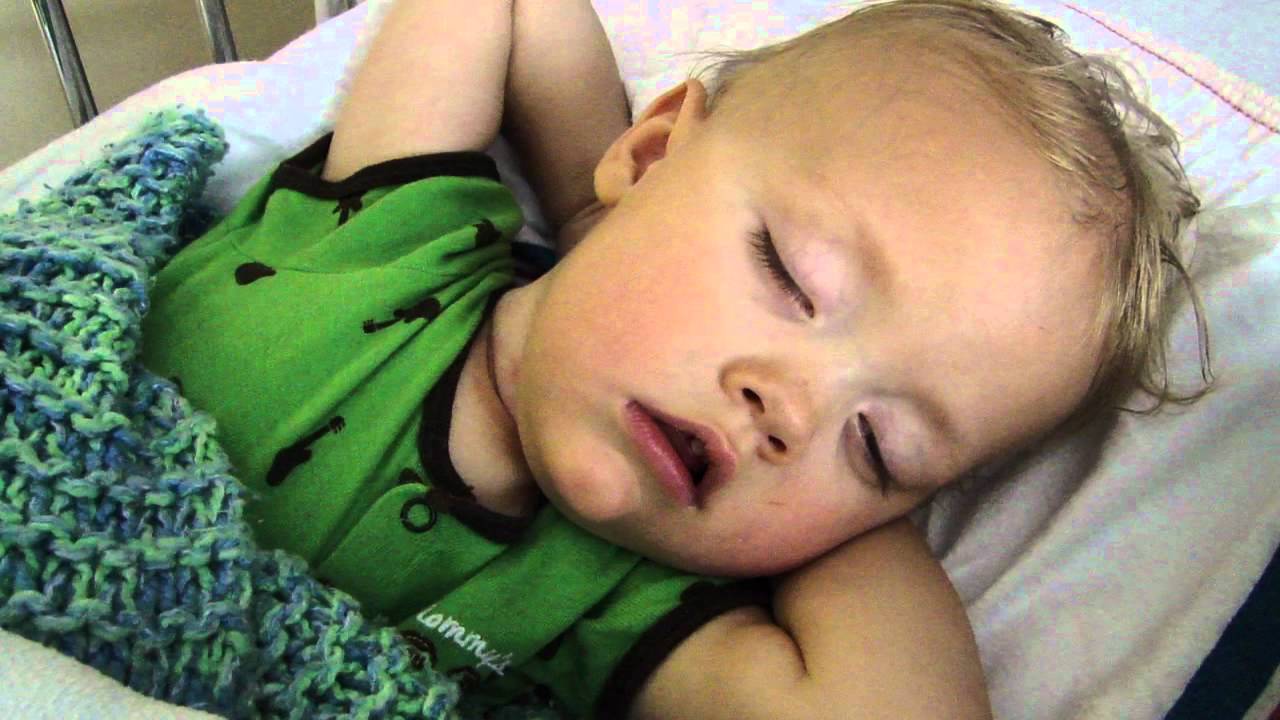 Landon's stridor sounds - YouTube