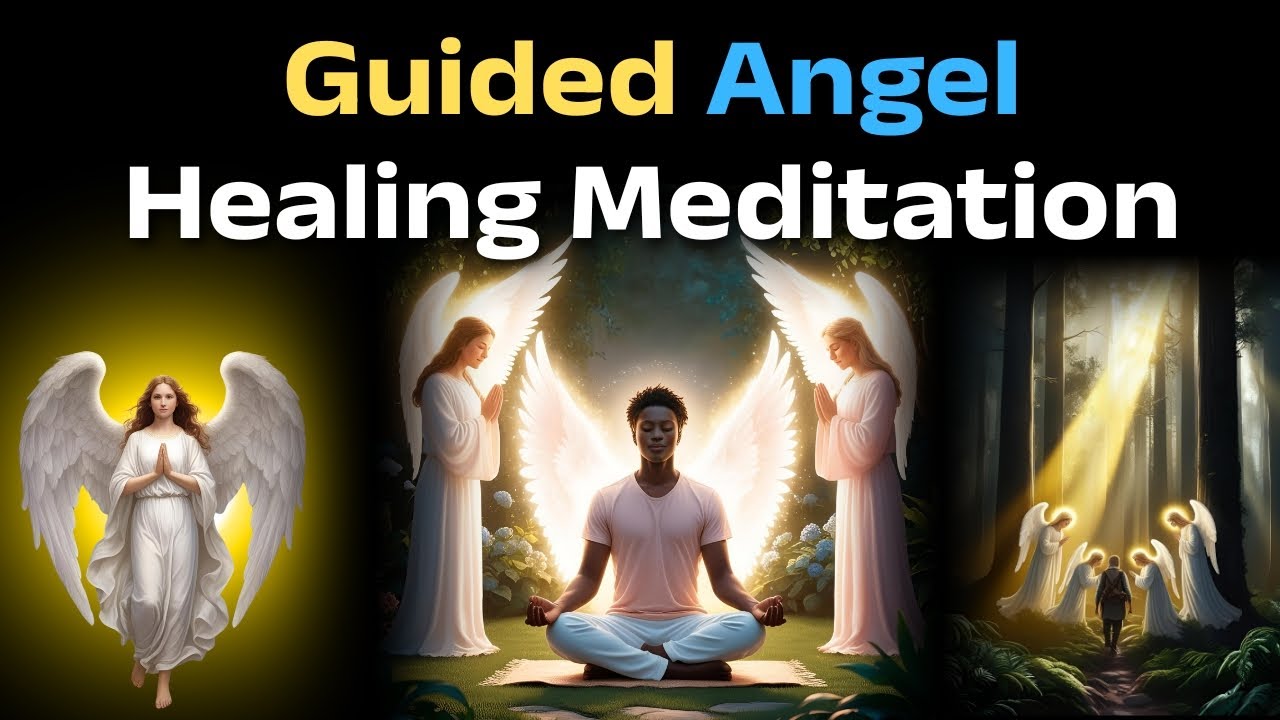 Guided Angle Meditation For Angle Healing & Angle Therapy !!! - YouTube