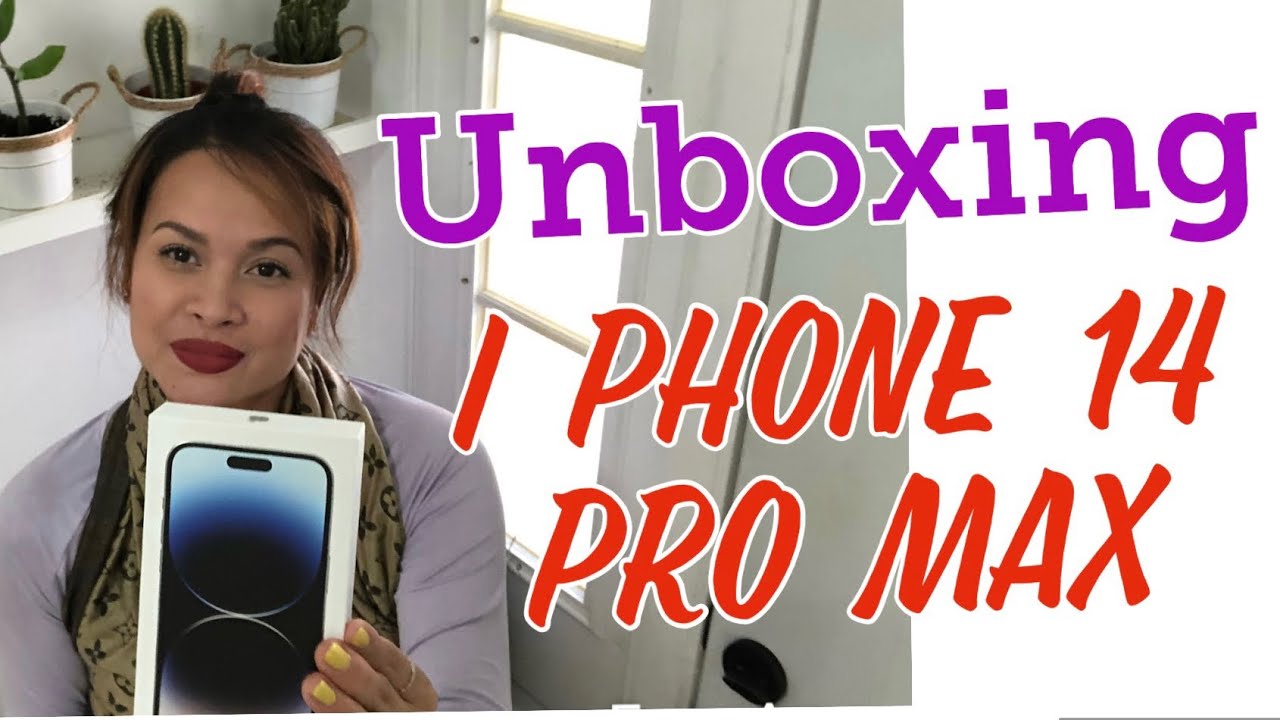 Unboxing my iPhone 14 Pro Max and quick set up plus accessories - YouTube