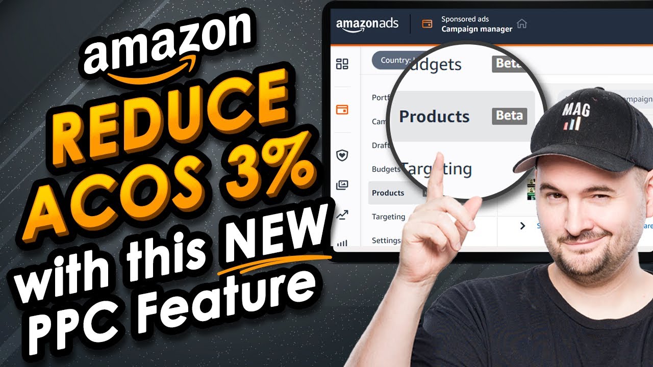Lower Amazon PPC ACOS 3% with this NEW Product Ad Feature - YouTube