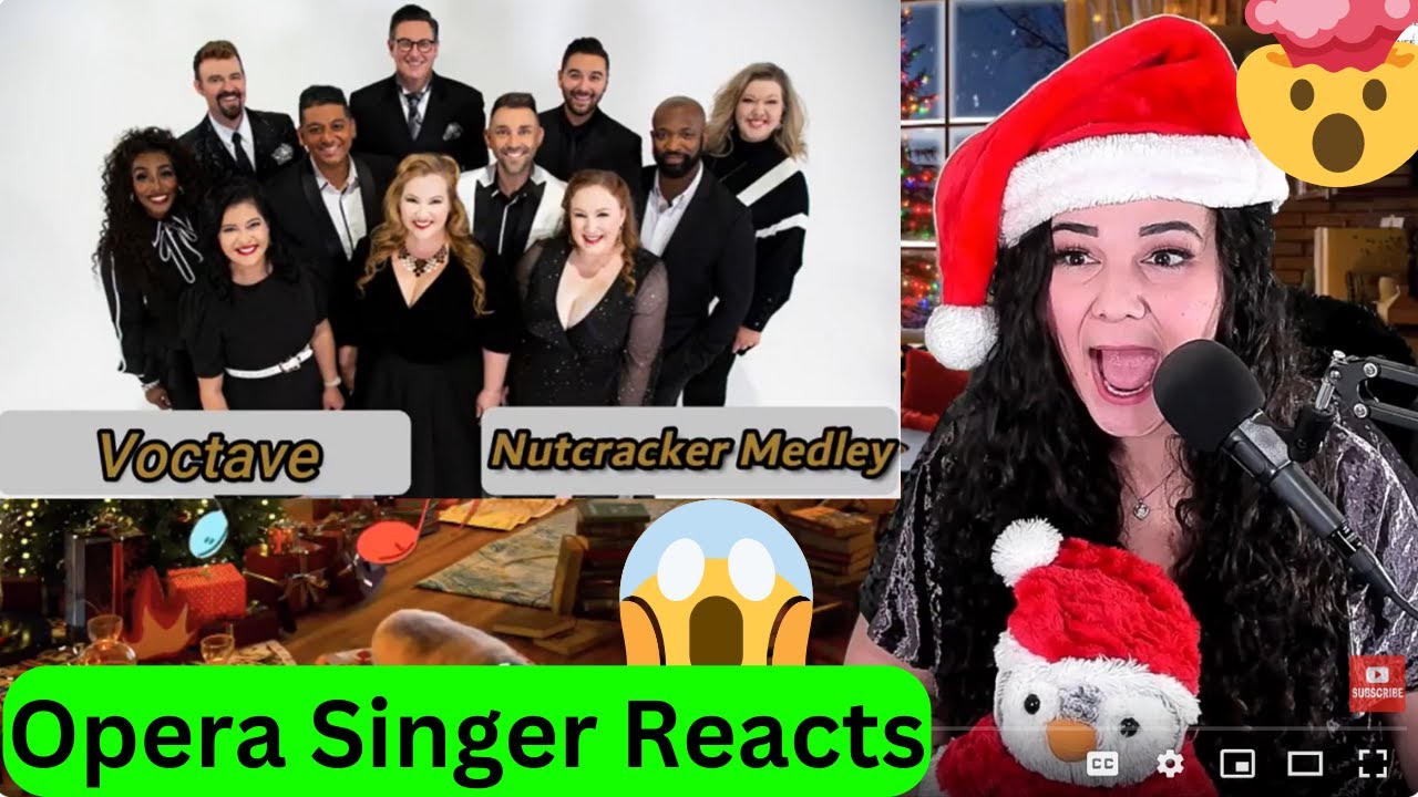 Voctave Nutcracker Medley | Opera Singer Reacts - YouTube