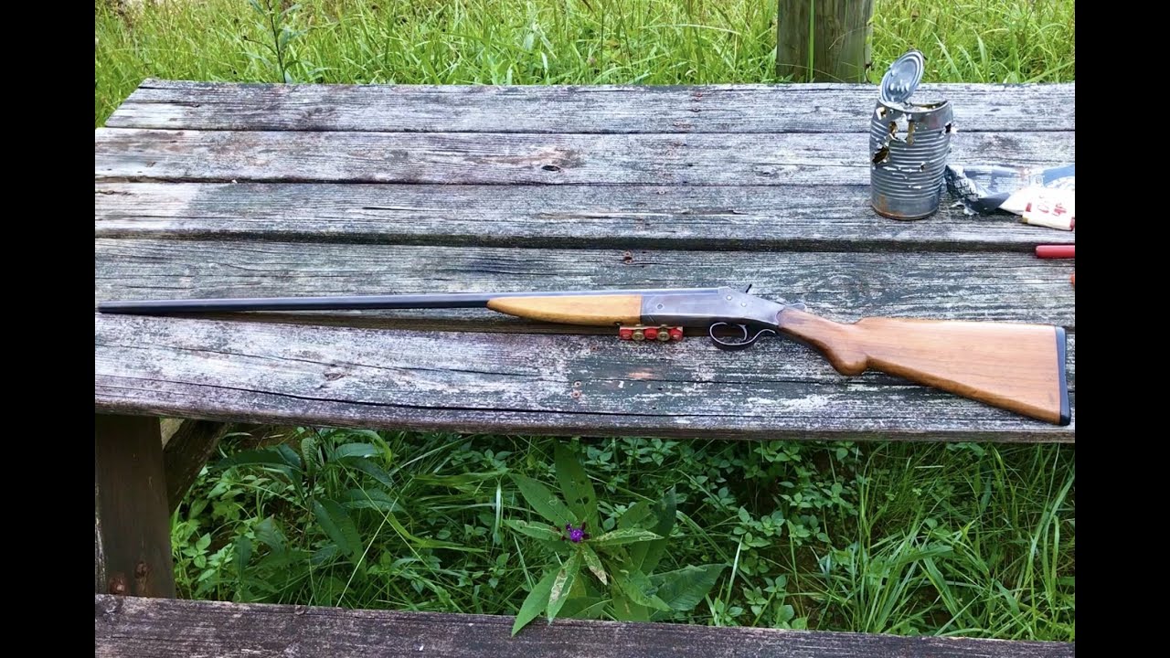 Stevens Single Shot 32 Gauge Shotgun - YouTube