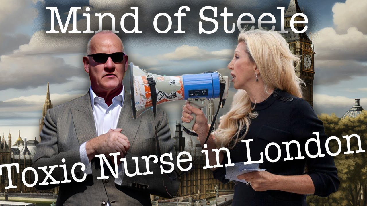 Kate Shemirani, (aka The Toxic Nurse) visits London - YouTube