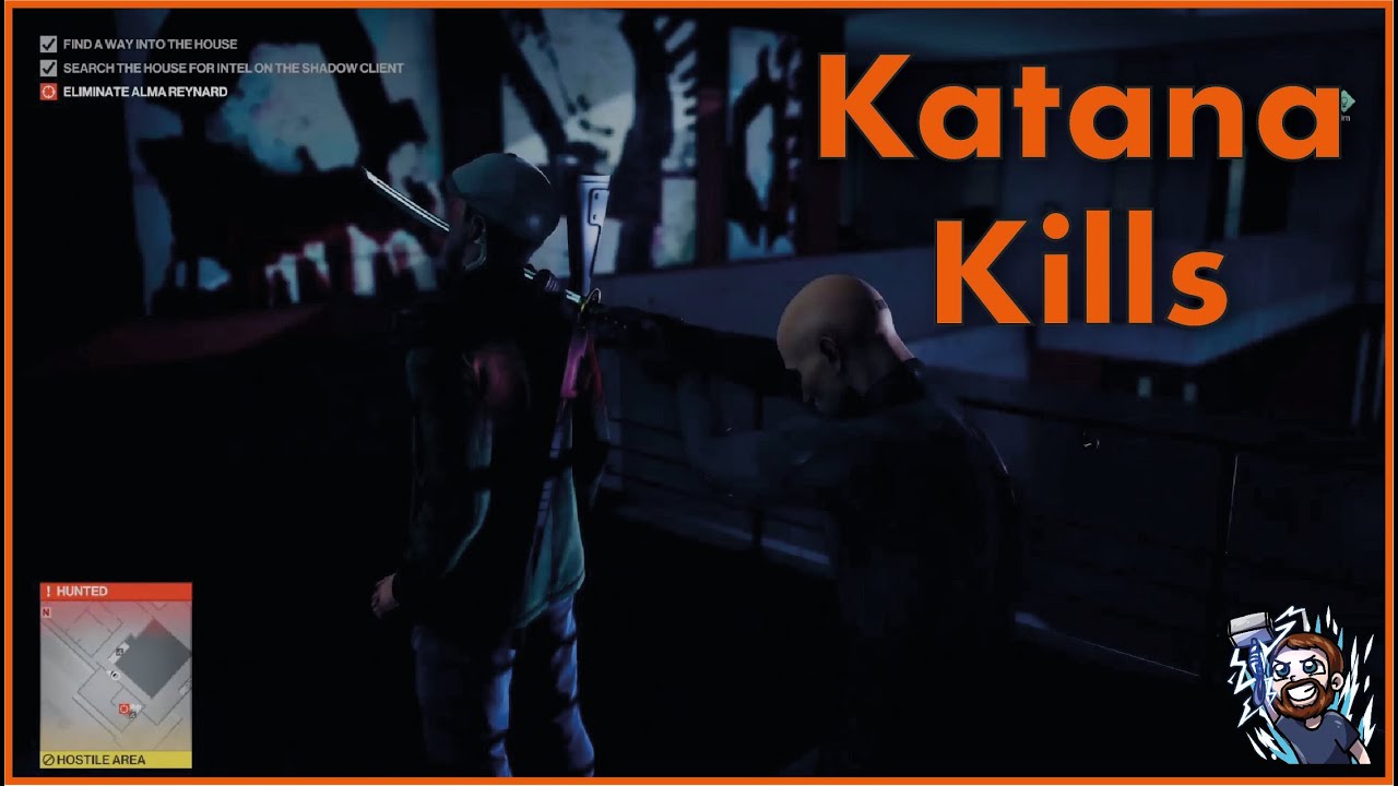 Hitman 3 Deadpool Style with Katana Kills - YouTube