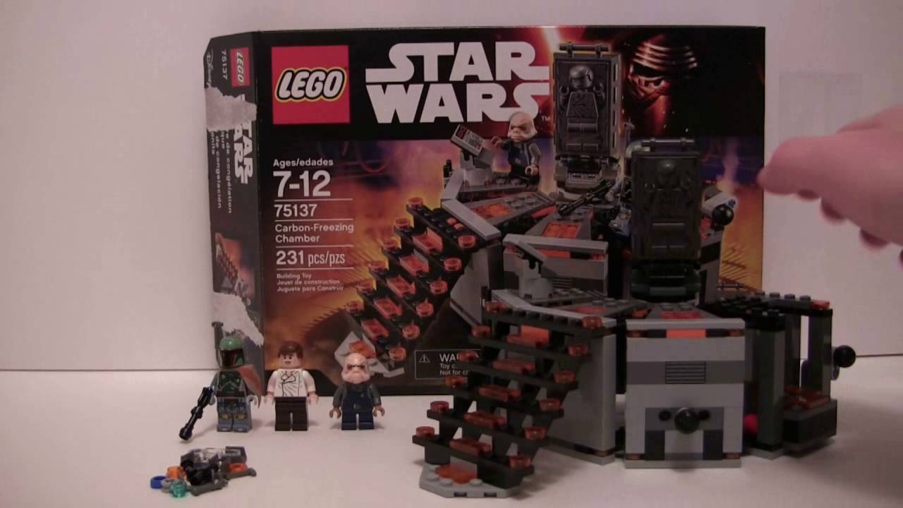 Lego Star Wars 75137 Carbon-Freezing Chamber set review - YouTube