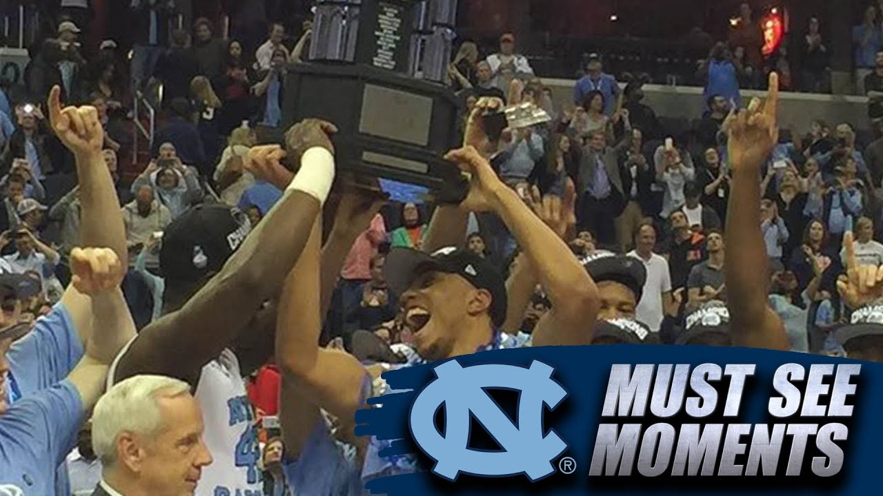 UNC Basketball Celebrates 2016 ACC Basketball Tournament Championship ...