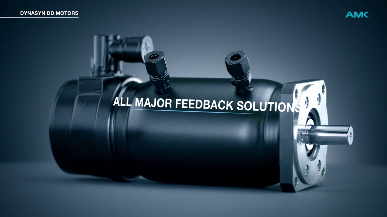 AMK DD motor - YouTube