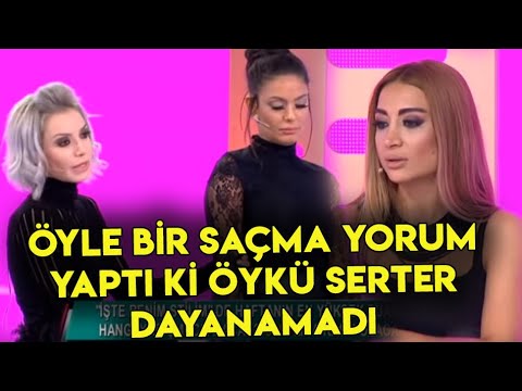 Öykü Serter O Yoruma Dayanamadı ve Verdi Veriştirdi!