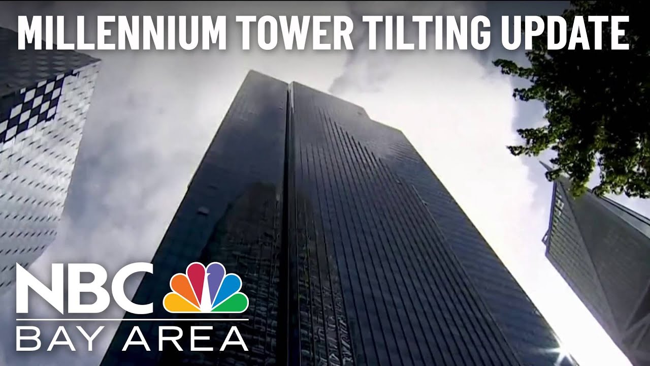 SF's Millennium Tower now tilting more than ever to the west after early recovery - YouTube