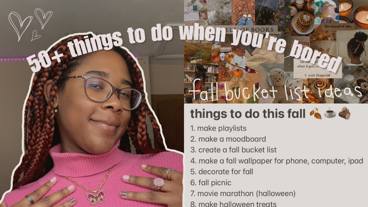 50+ things to do this fall when you’re bored at home 🍂☕️🪵 FALL BUCKET ...
