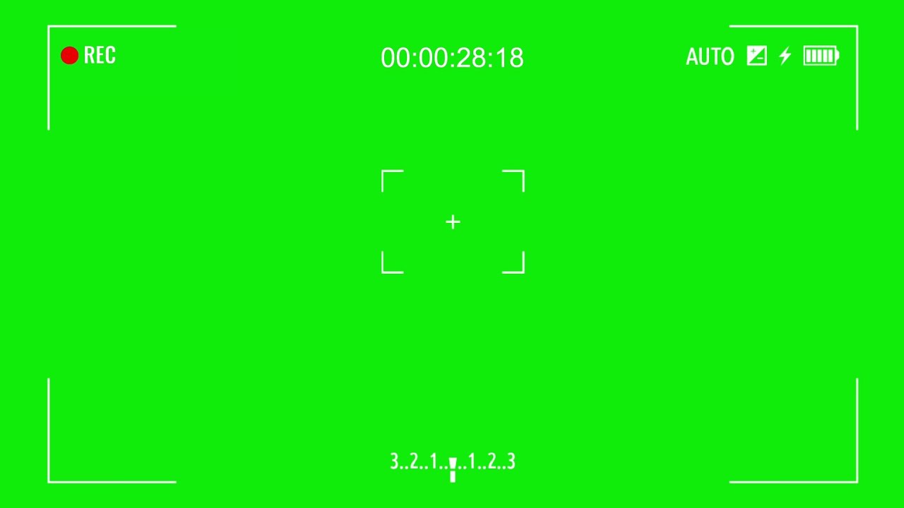 4K Viewfinder Green Screen with Timer 2 - YouTube