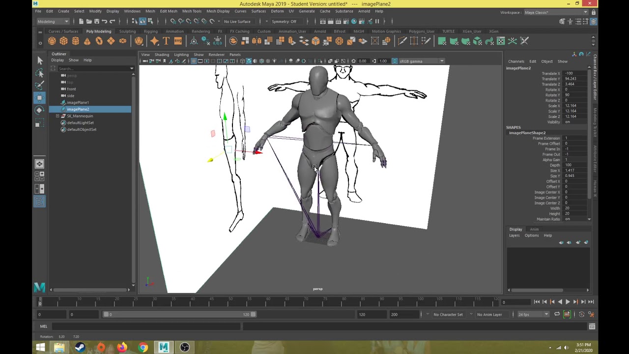 Character Modeling Part 01 File Setup - YouTube
