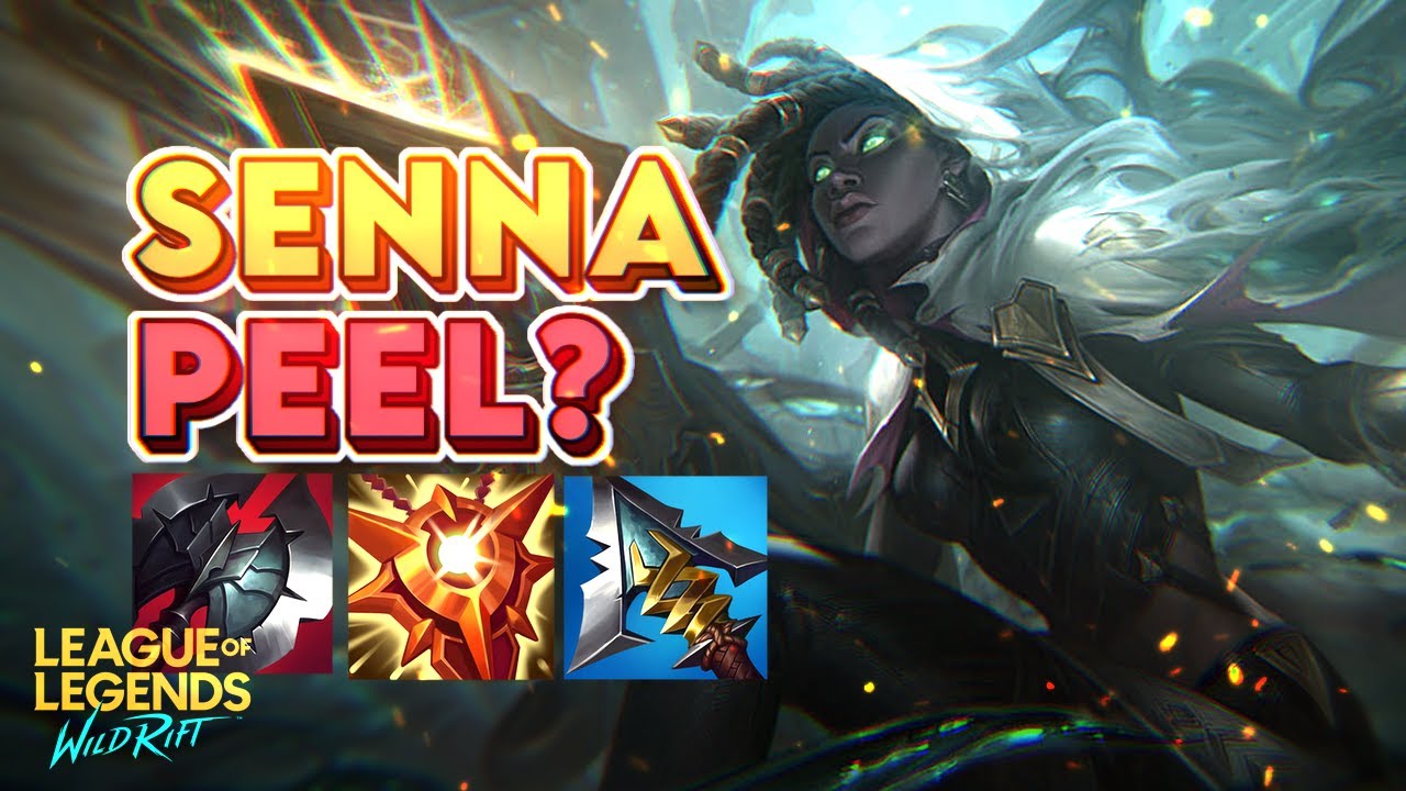 A BUILD DA SENNA FADINHA | LoL Wild Rift - YouTube