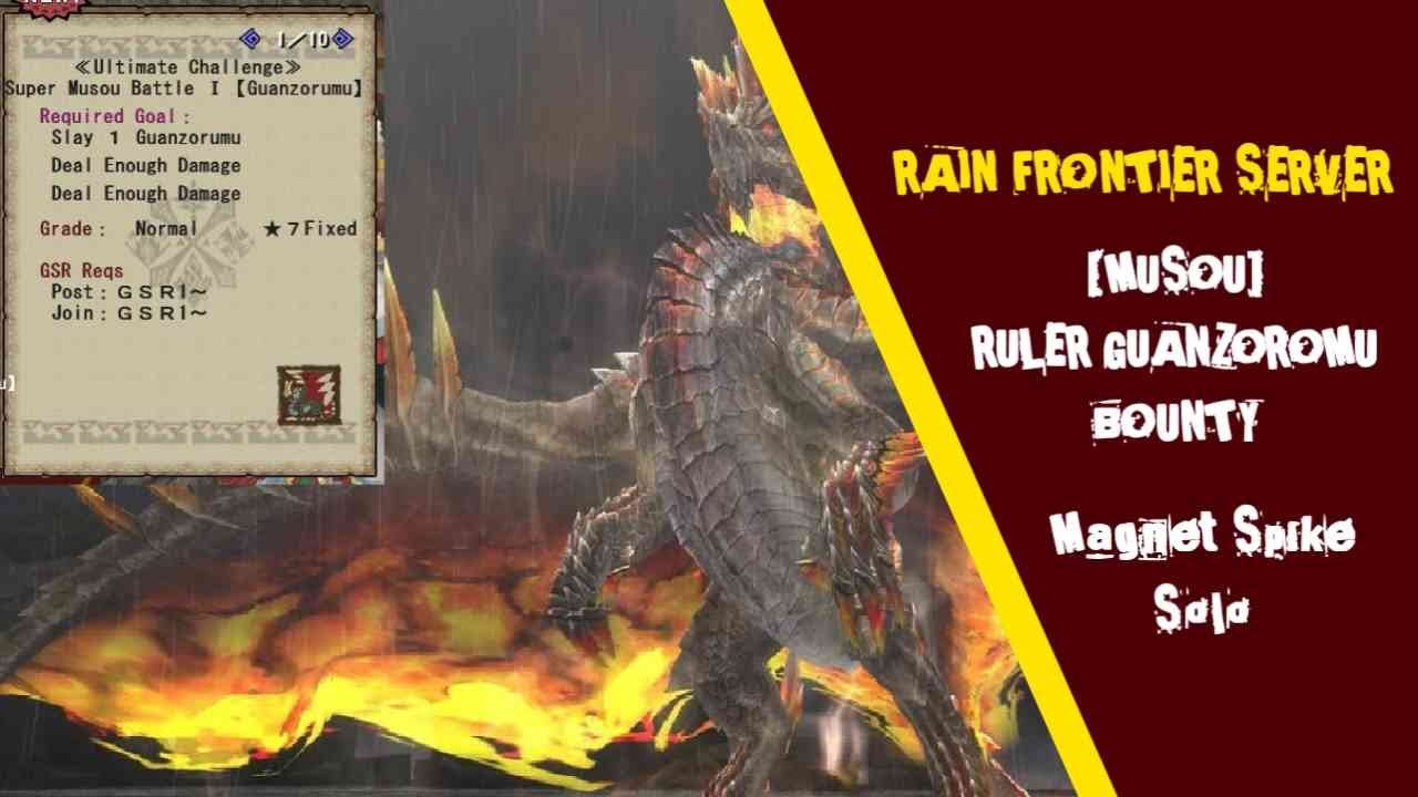 [Rain Frontier Server] [Musou] Ruler Guanzoromu Bounty - YouTube