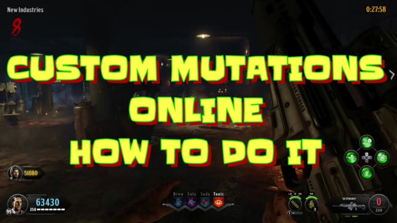 CUSTOM MUTATIONS HOW TO DO IT ! ! - YouTube