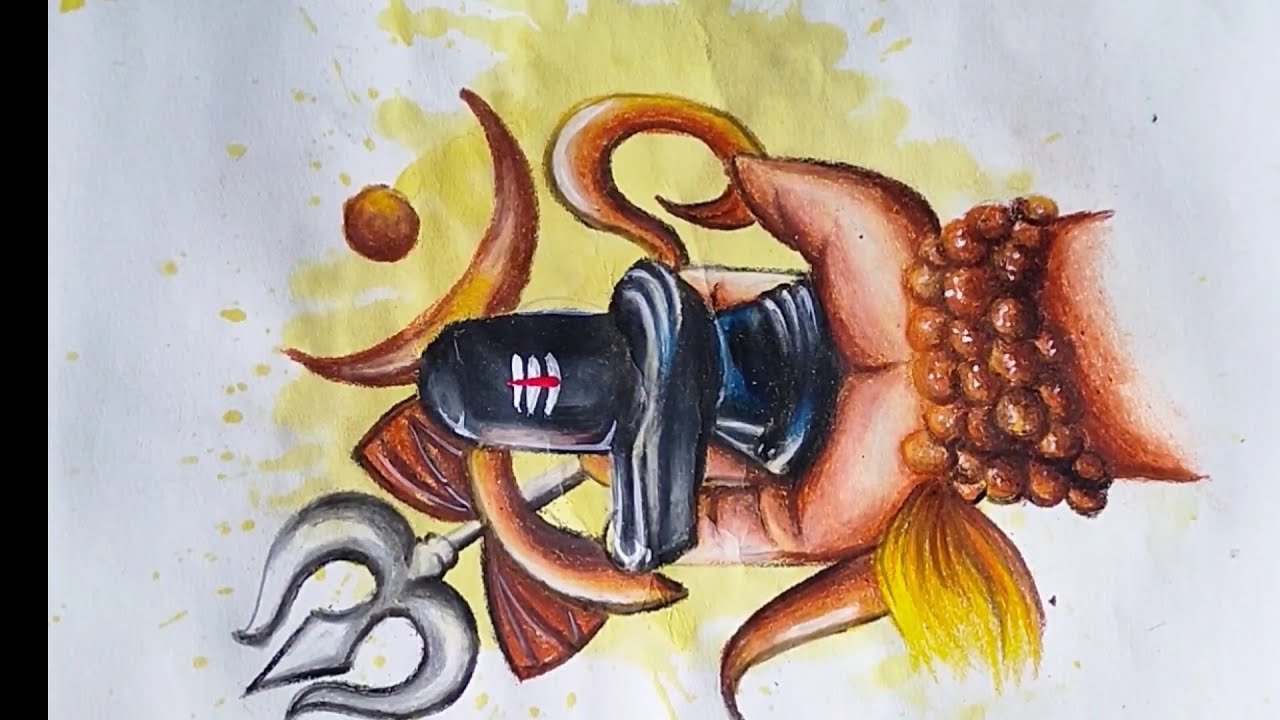 Lord Shiva drawing part 2 || Mahadev drawing with easy steps - YouTube
