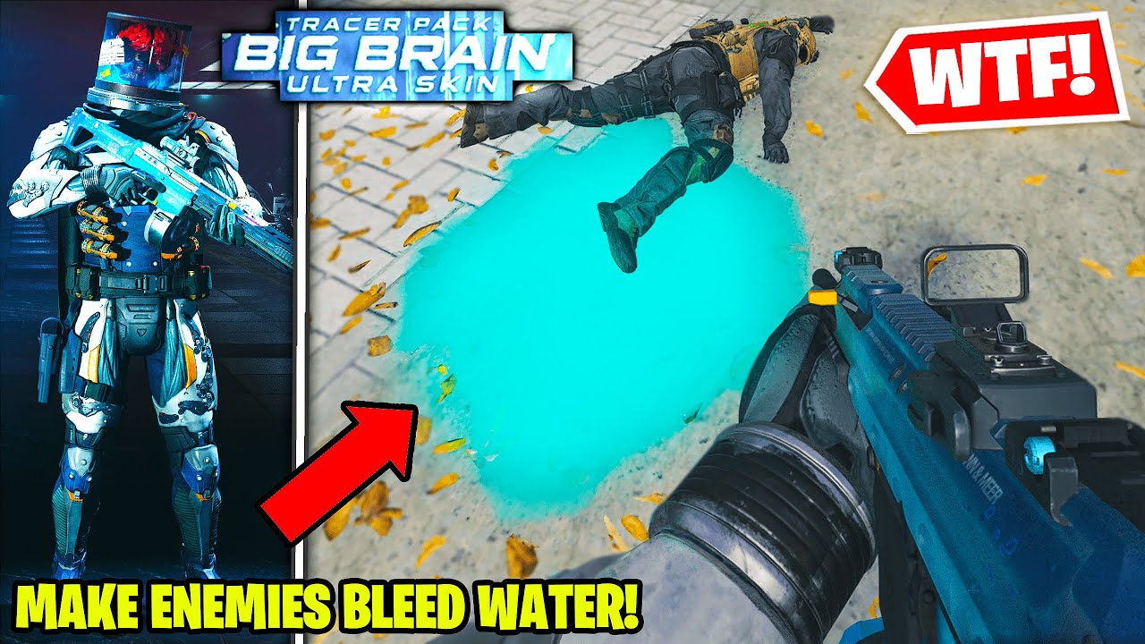 NEW Tracer Pack BIG BRAIN ULTRA SKIN BUNDLE w/ WATER BLOOD in MW3 ...