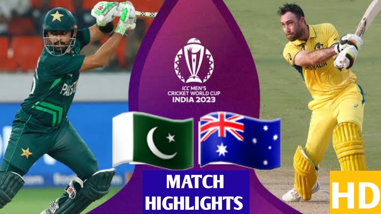 australia vs pakistan highlights | aus vs pak world cup2023 highlights ...