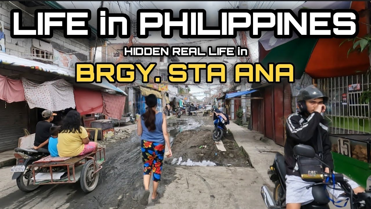 EXPLORING in HIDDEN REAL LIFE at THE OTHER SIDE of BRGY. STA ANA TAYTAY RIZAL PHILIPPINES [4K ...
