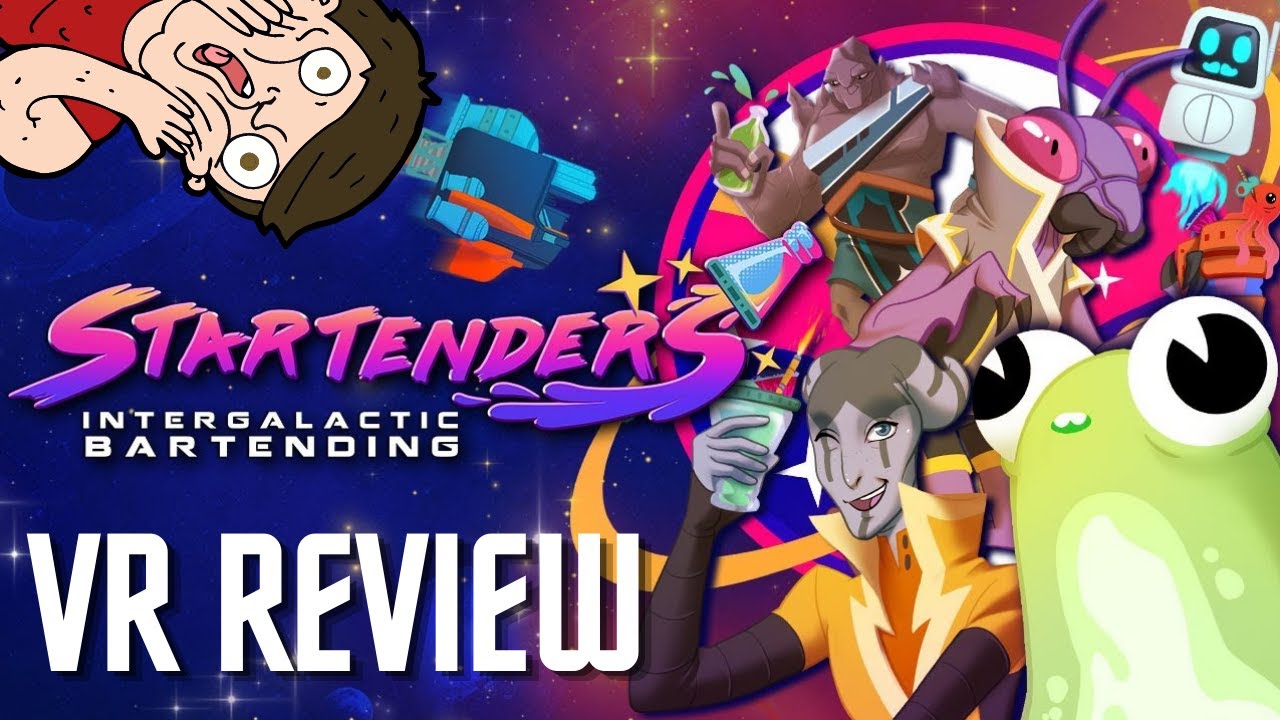 ALIEN Bartending in VR Startenders Review - YouTube