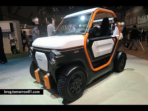 Honda MBEV (Mobile Battery EV) Concept Tokyo Motor Show 2015 - YouTube