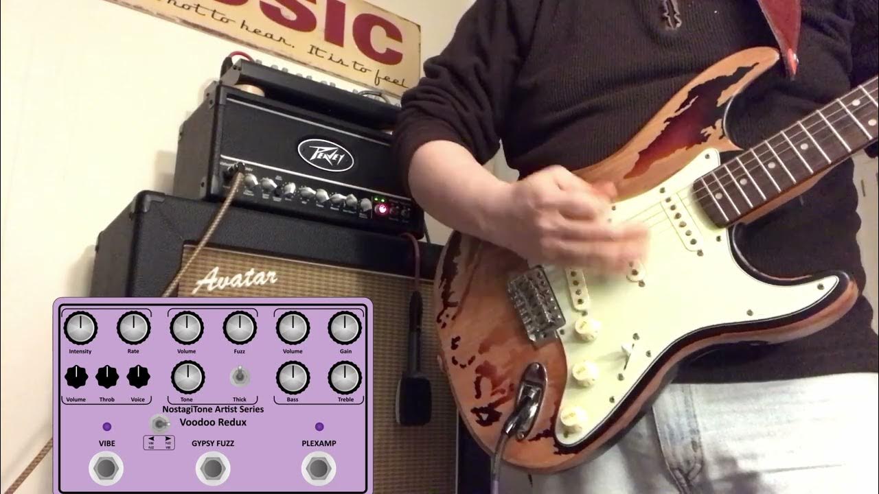 NostalgiTone Artist Series featuring Voodoo Redux by GuitarPCB - YouTube