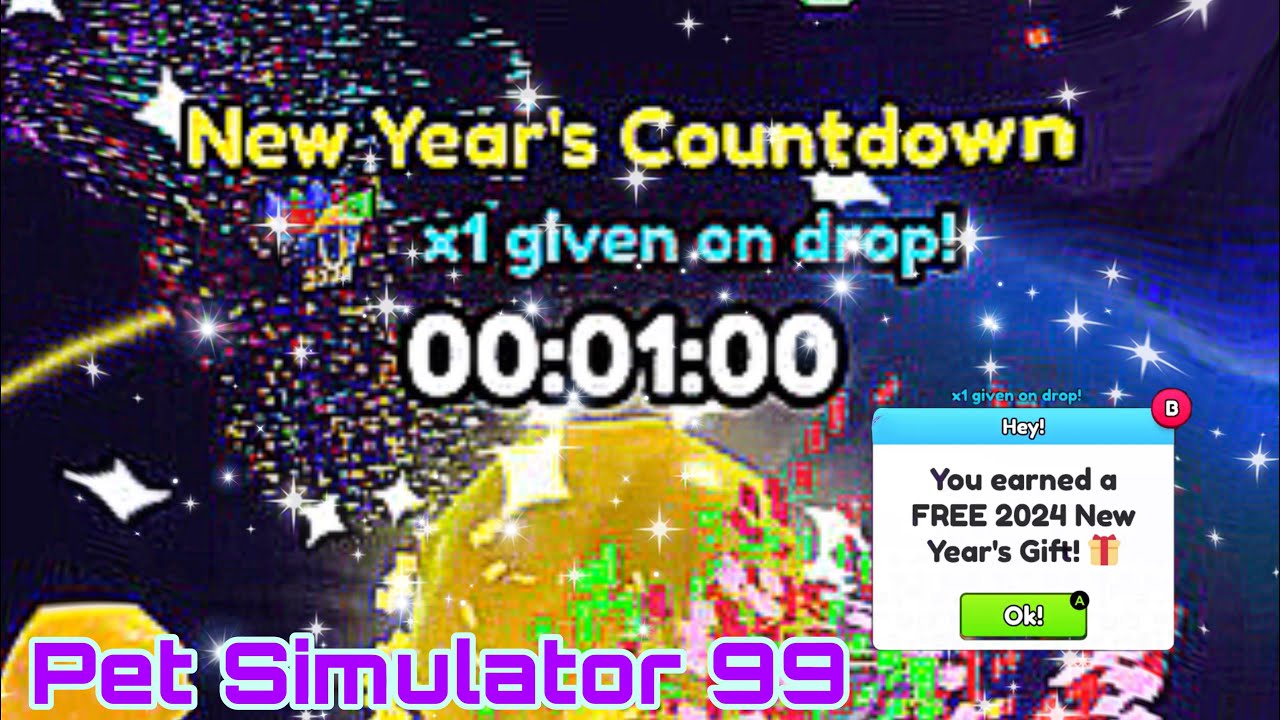 New Years Event in Pet Simulator 99! (Roblox) - YouTube