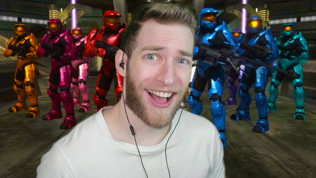 THE BEST MOMENT IN RVB!!! Reacting to "Red vs Blue Deleted Scenes ...