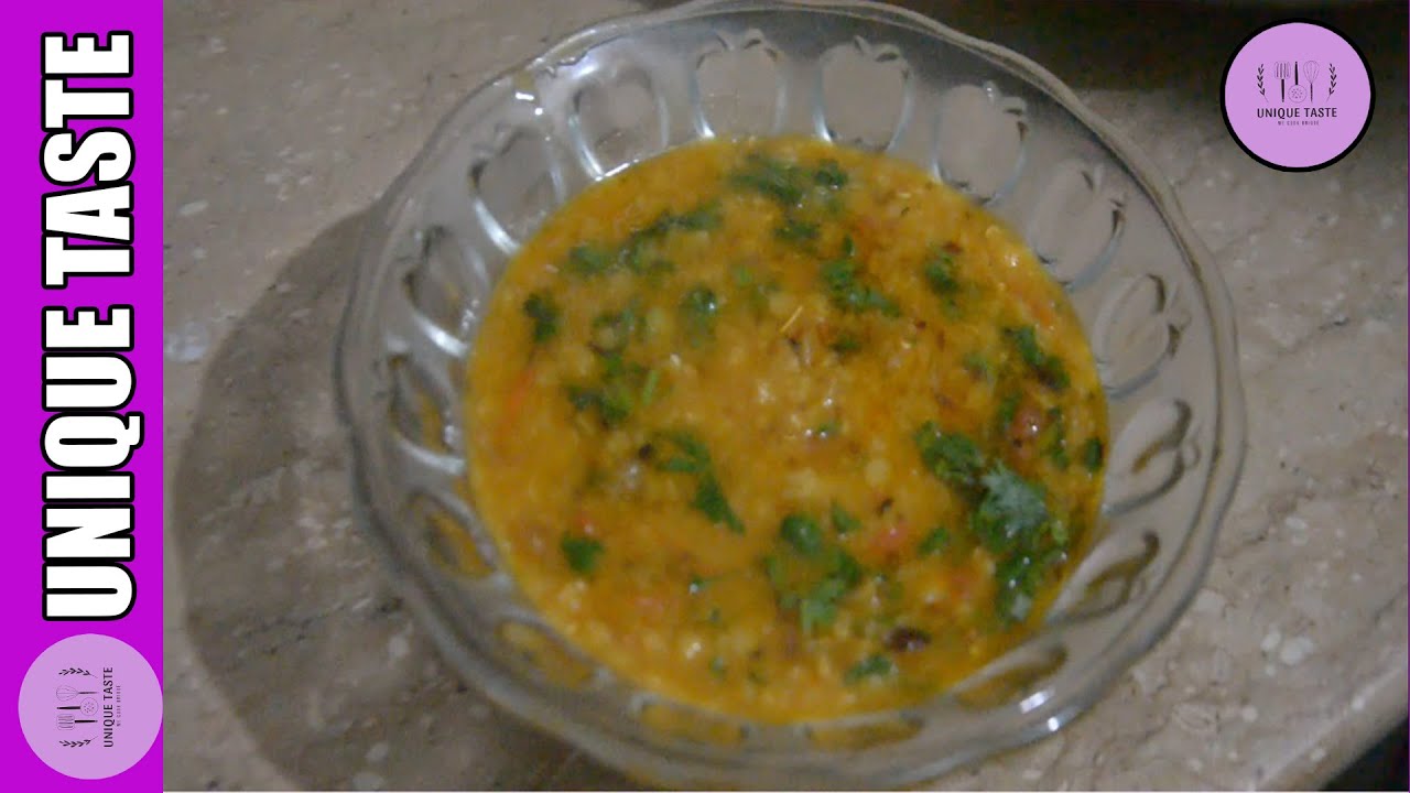 MASOOR KI DAAL | PINK LENTIL | UNIQUE TASTE - YouTube