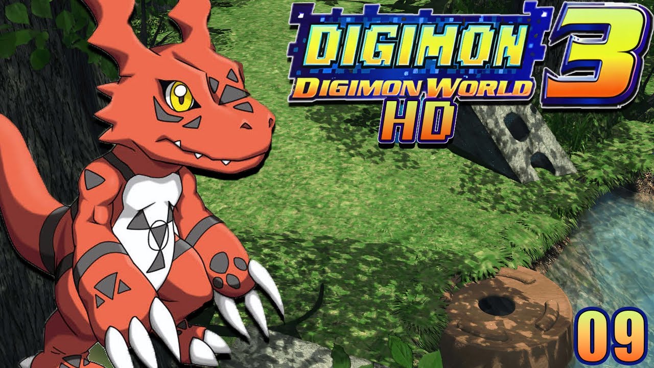 Digimon World 3 HD Part 9: Guilmon Blue Card - YouTube