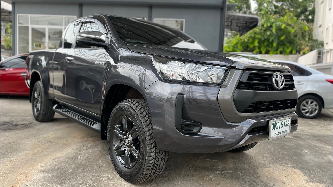 เข้าใหม่สุดหล่อขับง่ายมาก Toyota Revo Prerunner 2.4Entry ปี2021 เกียร์ ...