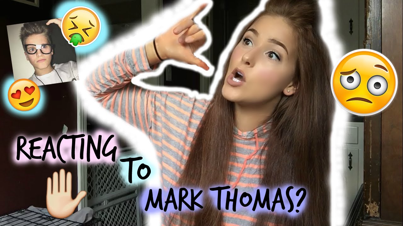 REACTING TO MARK THOMAS MUSICALLY COMPILATION!! - YouTube