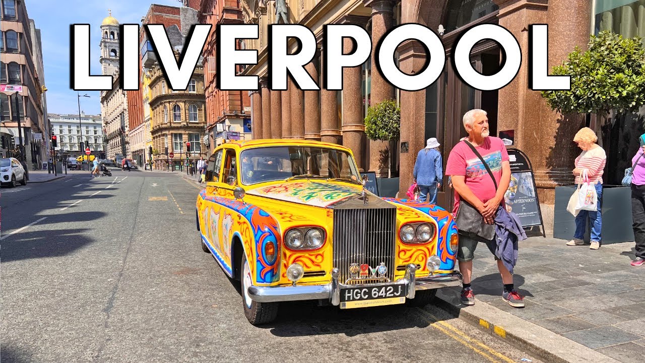 Full Video: Liverpool, England, UK - 4K Liverpool City Centre Walking ...